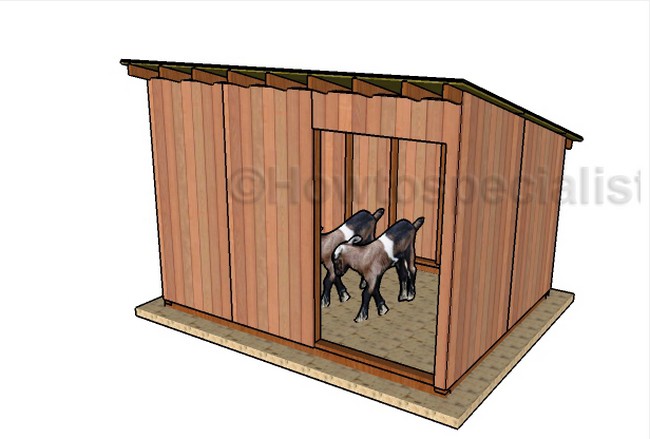 7 DIY Goat Barn Plans To Shelter Your Livestock - The Newlywed