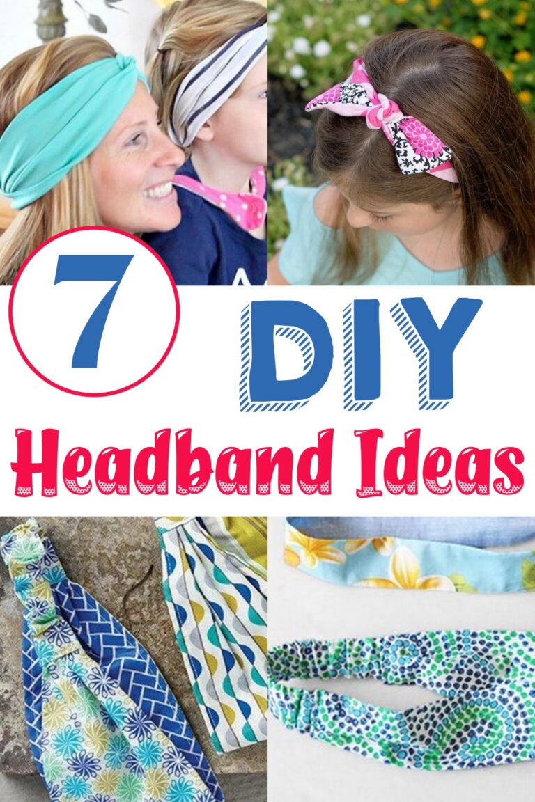 7 Useful And Easy To Make DIY Headband Ideas - The Newlywed