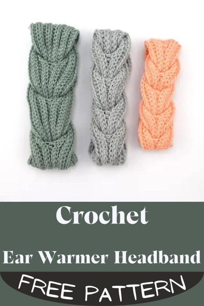 25 Crochet Ear Warmer Patterns For Winter