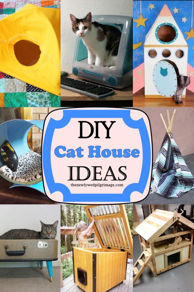 30 Modern DIY Cat House Ideas - The Newlywed