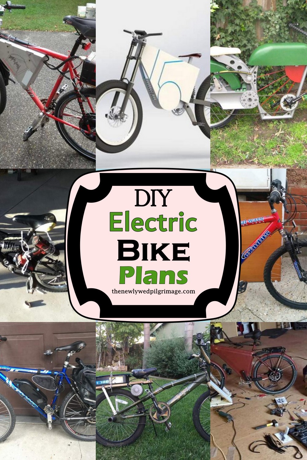 27 Homemade DIY Electric Bike Plans - The Newlywed