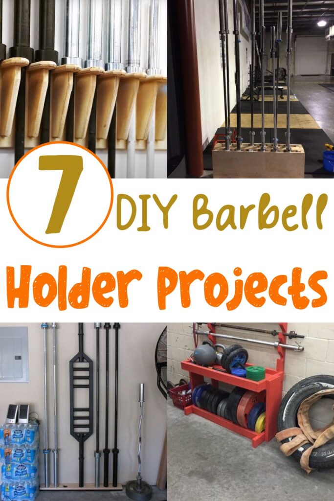 7 DIY Barbell Holder Projects For Storing Heavy Weights - The Newlywed