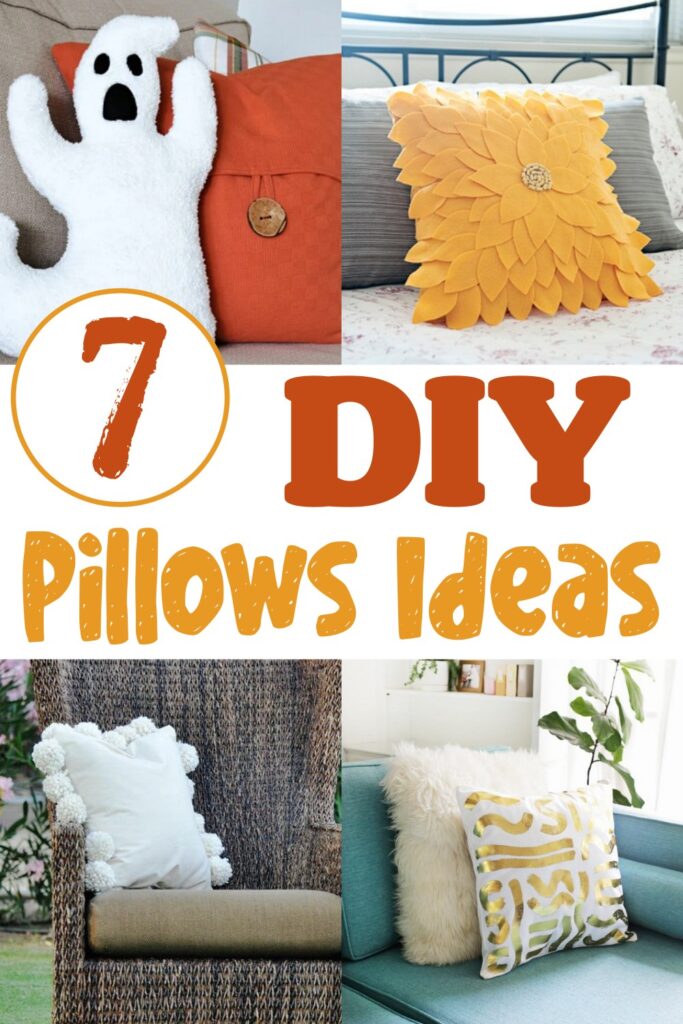 7 DIY Pillow Ideas For Every Room Use - The Newlywed