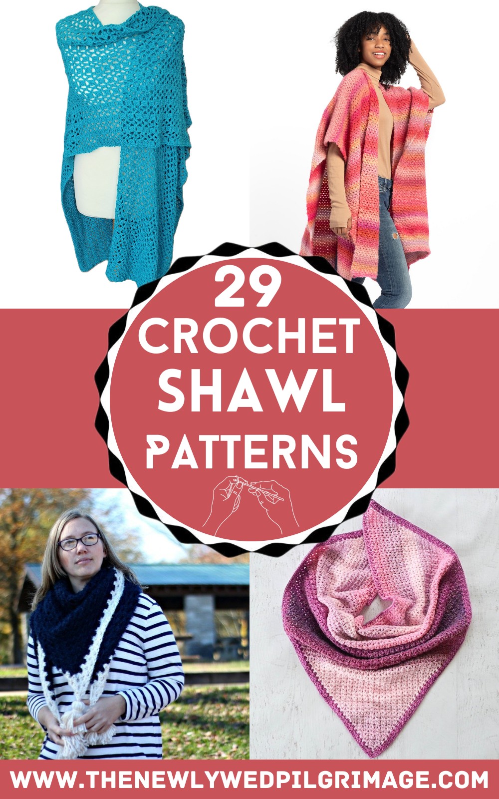 29 Free Crochet Shawl Patterns To Stay Cozy This Cold Season - The Newlywed