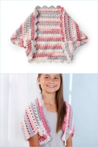 10 Free Crochet Shrug Patterns For Winter Season - The Newlywed