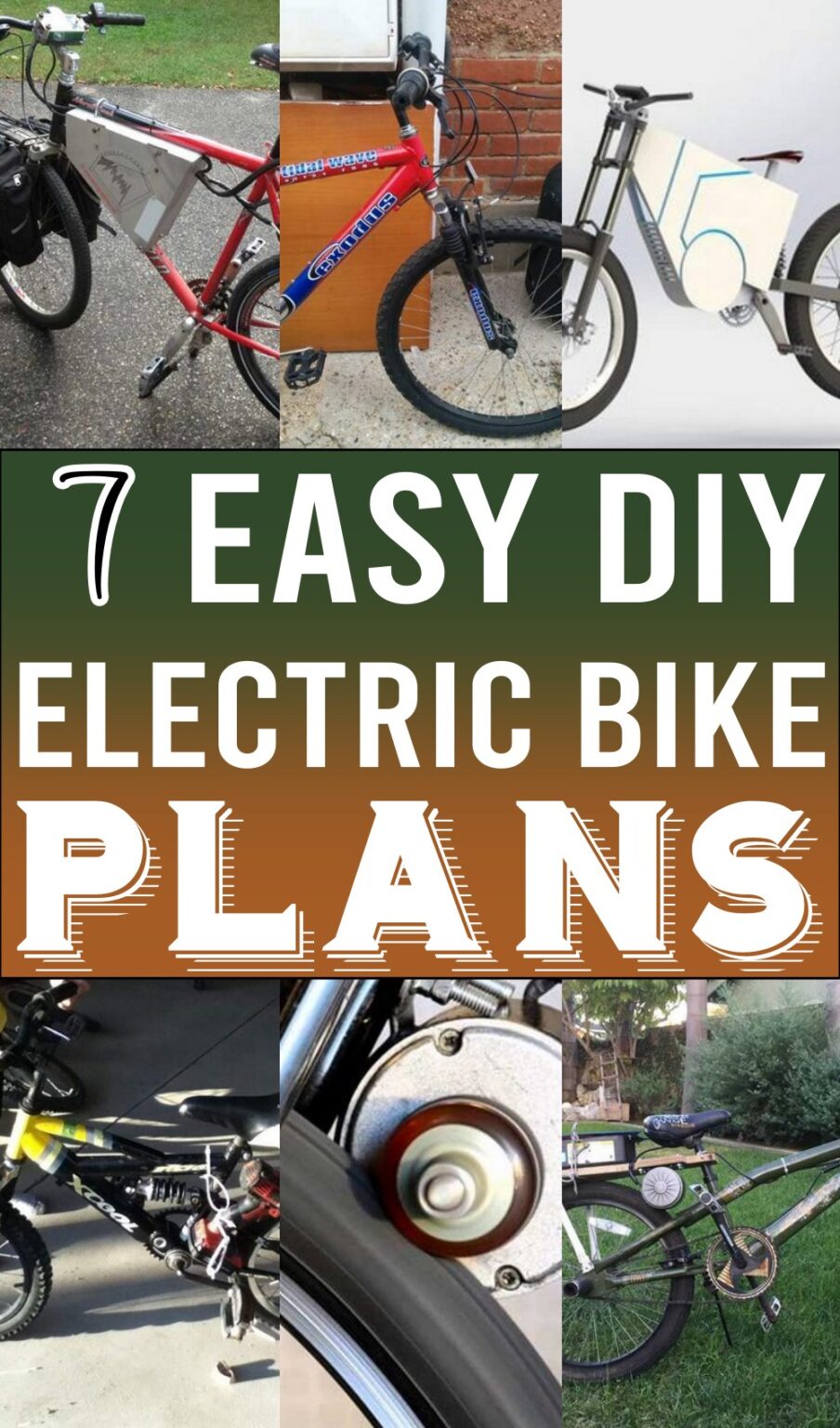 7 Homemade DIY Electric Bike Plans To Get Rid Of Paddling - The Newlywed