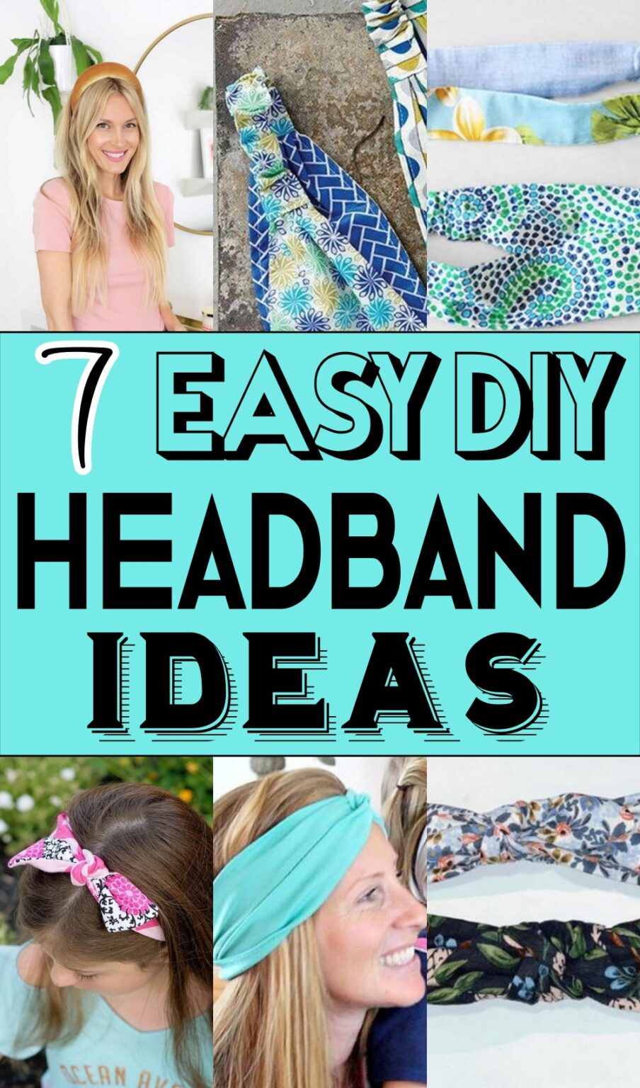 7 Useful And Easy To Make DIY Headband Ideas - The Newlywed