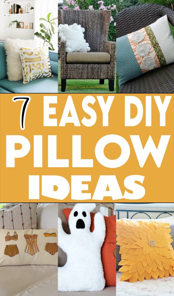 7 DIY Pillow Ideas For Every Room Use - The Newlywed