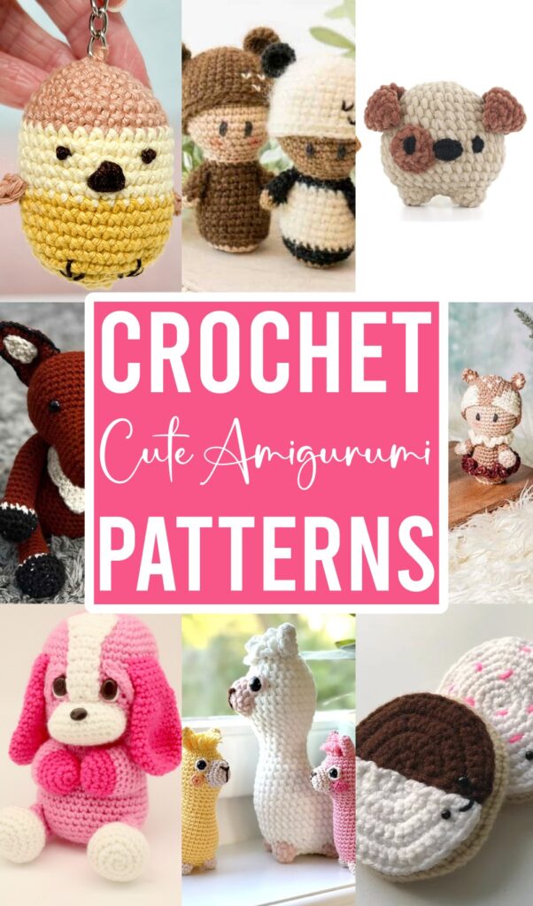 19 Free Crochet Cute Amigurumi Patterns For Kids - The Newlywed