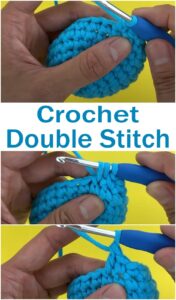 Easy Double Crochet Tutorial (dc) For Beginners - The Newlywed