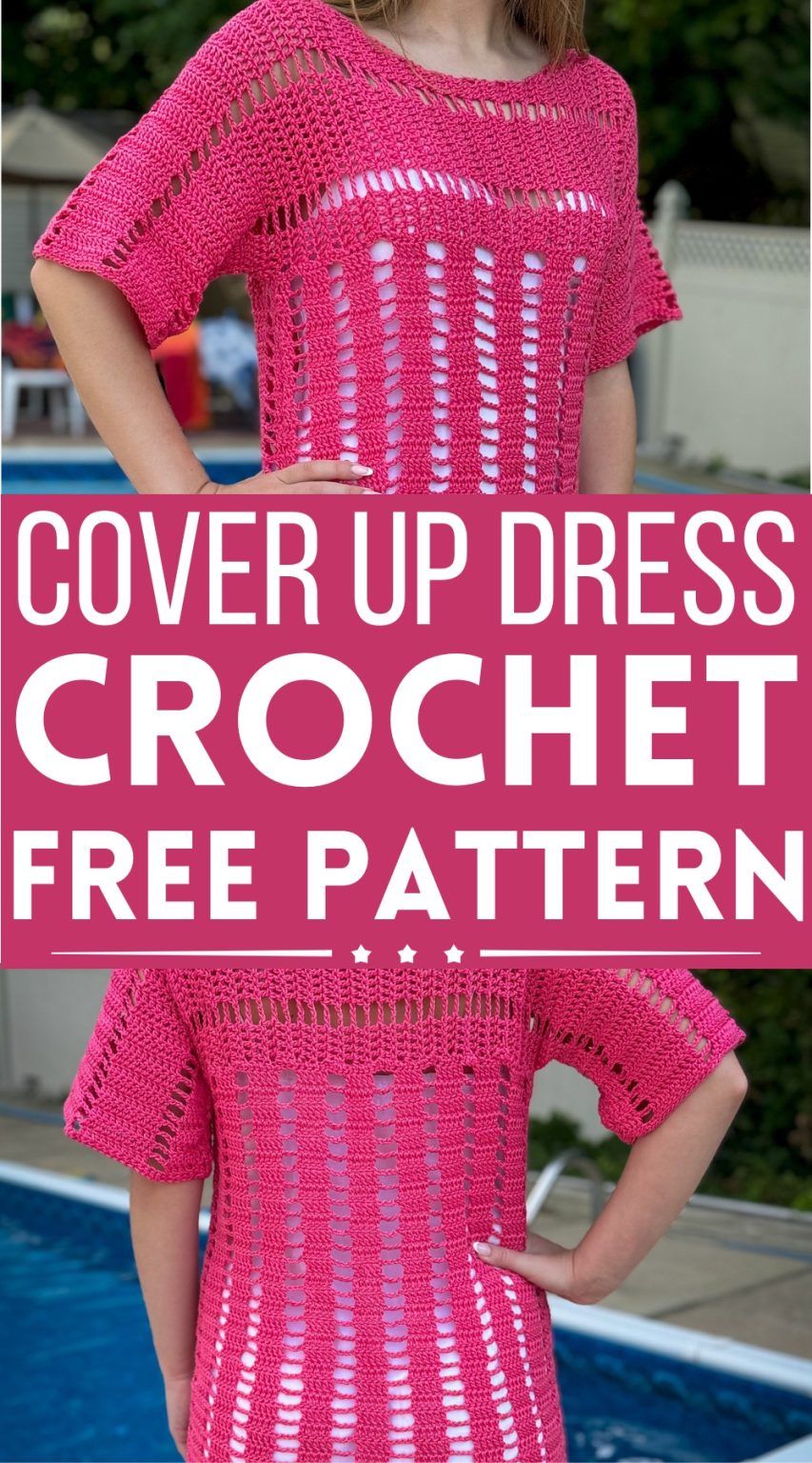 14 Free Crochet Cover Up Patterns For Summer - The Newlywed