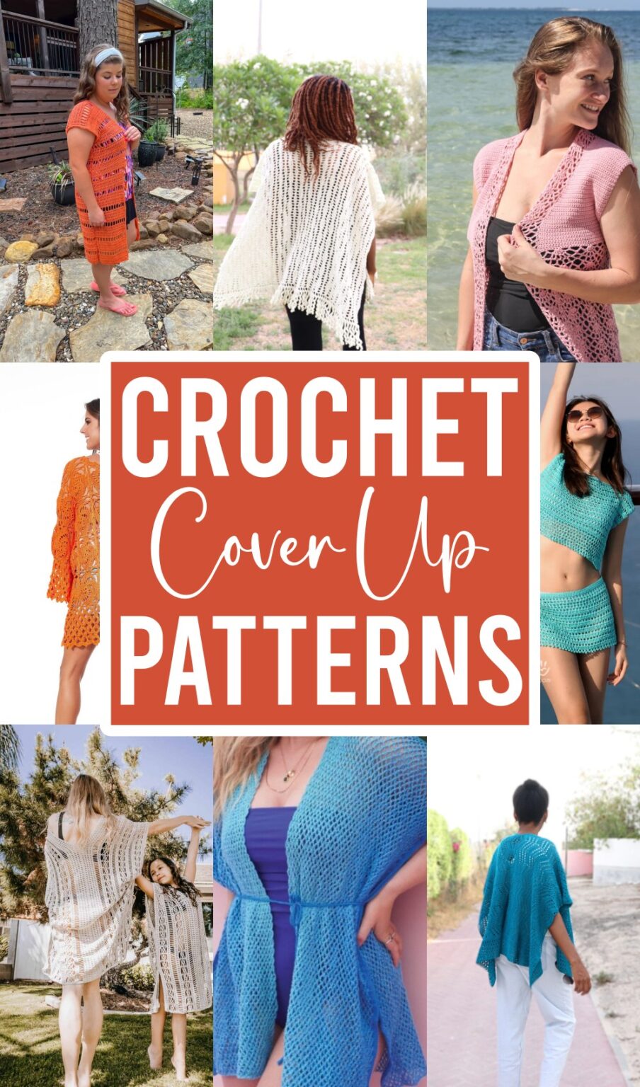 14 Free Crochet Cover Up Patterns For Summer - The Newlywed