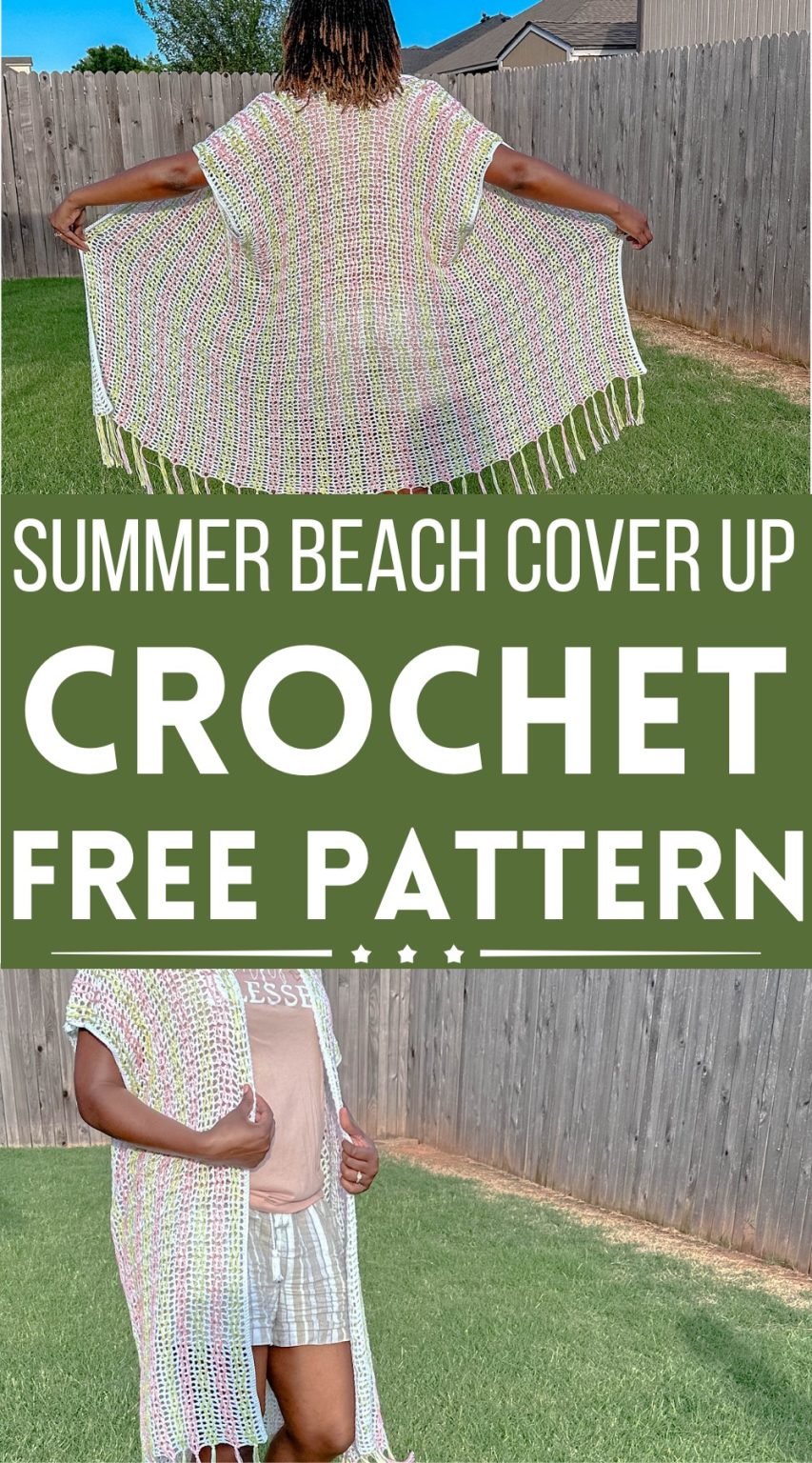 14 Free Crochet Cover Up Patterns For Summer - The Newlywed