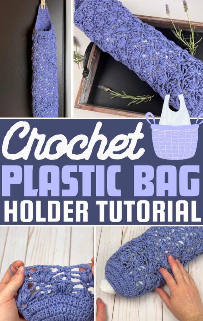How to Crochet Plastic Bag Holder (Step-by-Step Tutorial) - The Newlywed