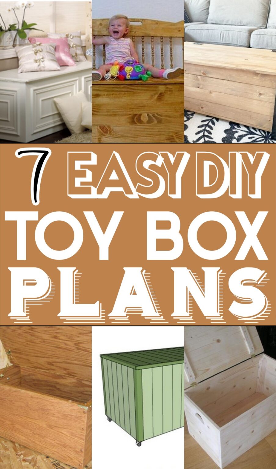 7 DIY Toy Box Plans For Organizing Kid's Essentials - The Newlywed