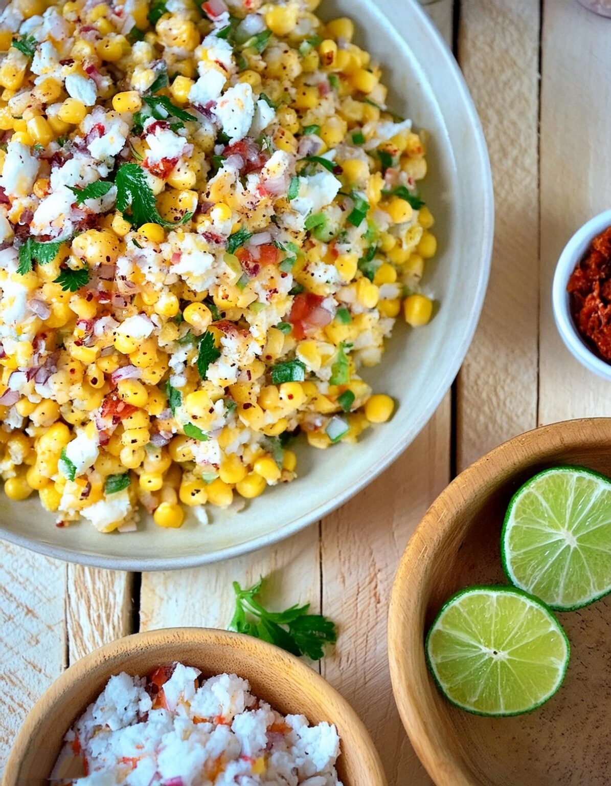 Succulent Smoky-Sweet Elote Corn Salad Recipe - The Newlywed