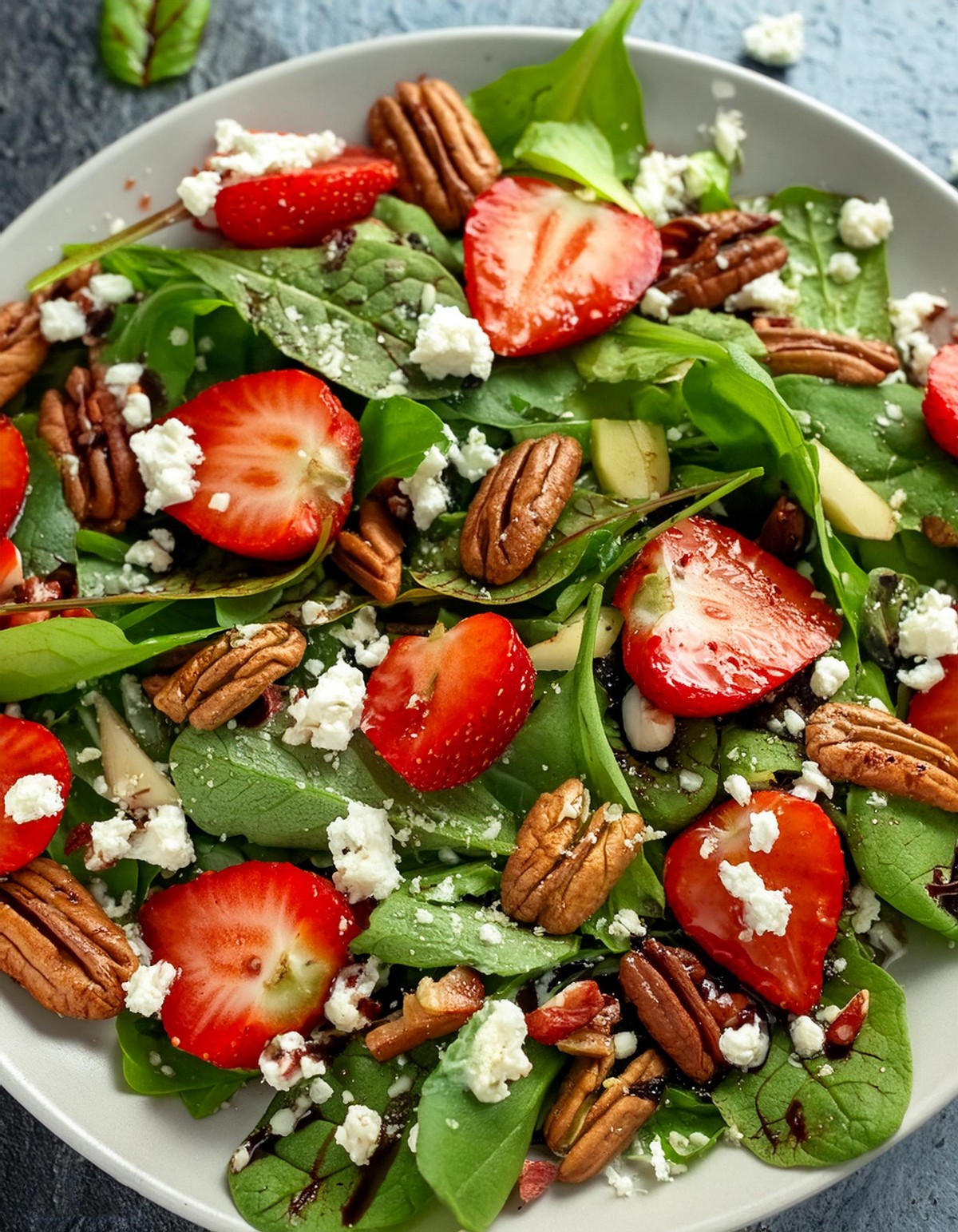 Sweet And Savory Strawberry Spinach Salad Recipe For All Seasons The