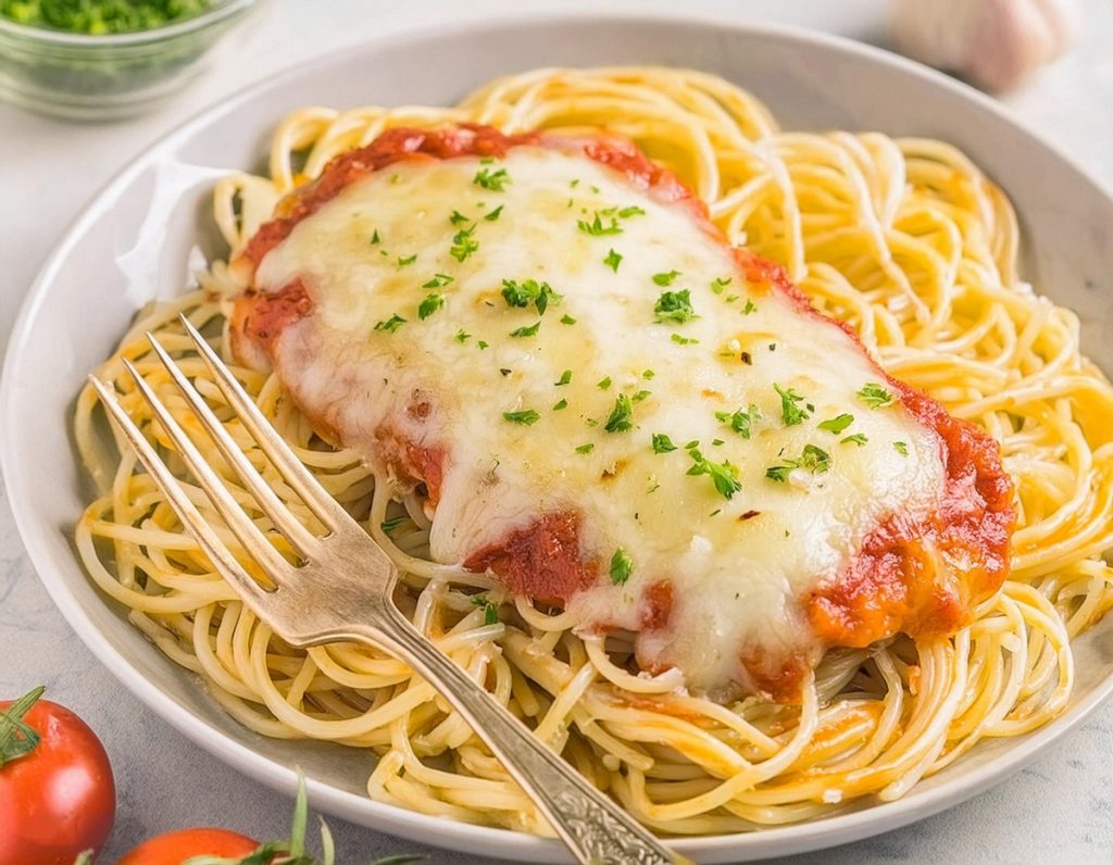 Rich And Cheesy Chicken Parmesan Recipe - The Newlywed