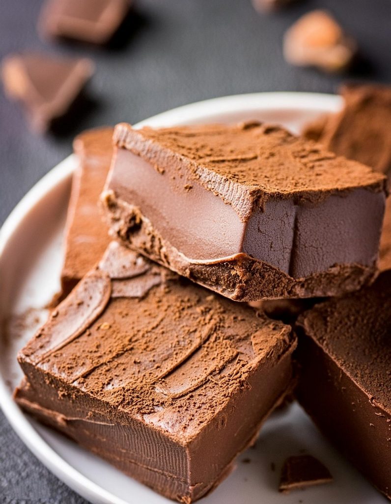 Homemade Creamy Kahlua Chocolate Fudge Recipe - The Newlywed