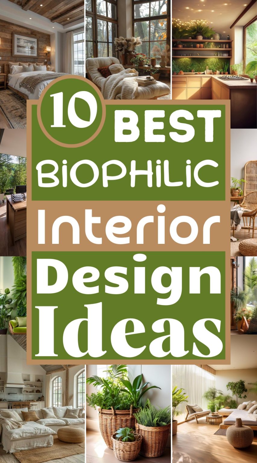 10 Biophilic Interior Design Ideas For Nature-Infused Areas - The Newlywed