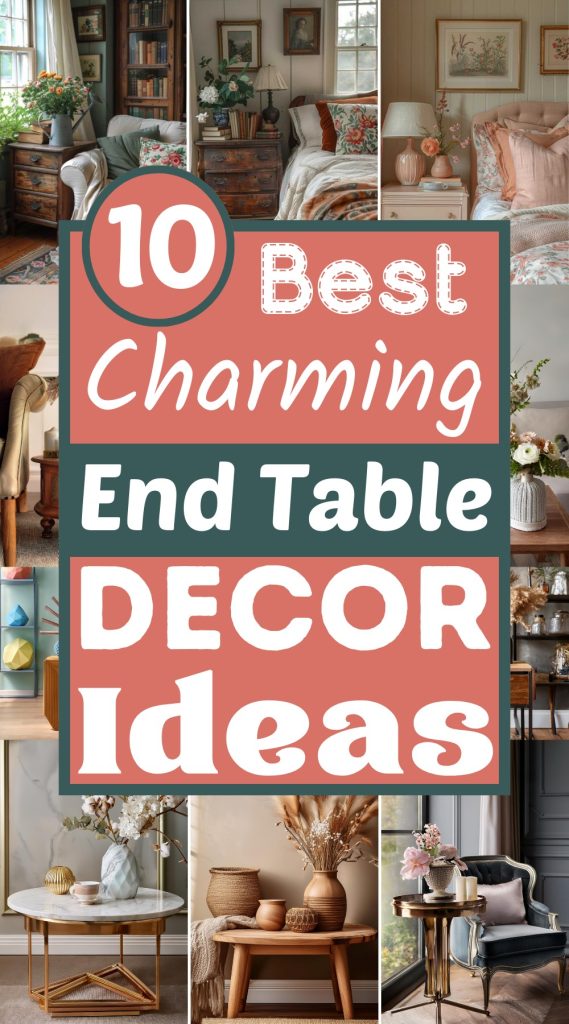 10 Creative End Table Decor Ideas For Modern Spaces - The Newlywed