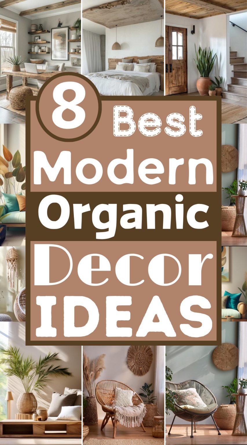 8 Modern Organic Decor Ideas For Nature Lovers - The Newlywed