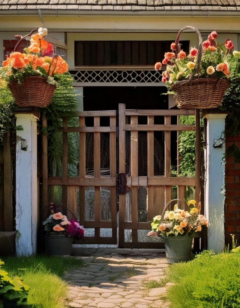 8 Super Inspiring Farmhouse Gate Ideas - The Newlywed