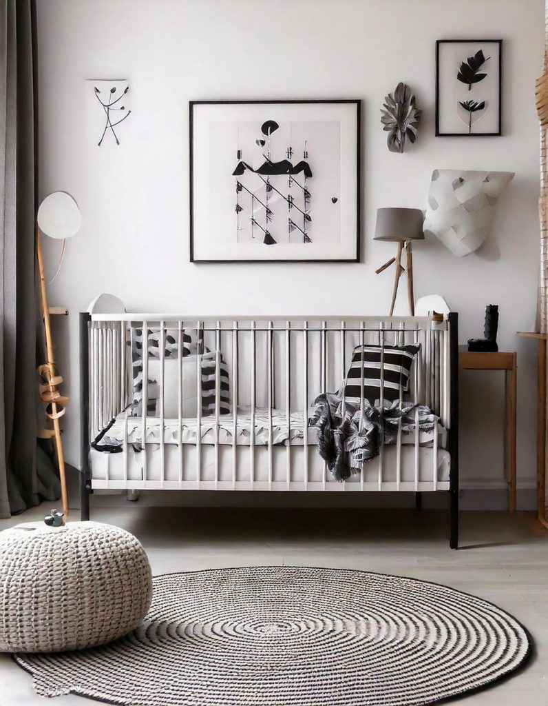8 Uniquely Sleek Minimalist Nursery Ideas - The Newlywed