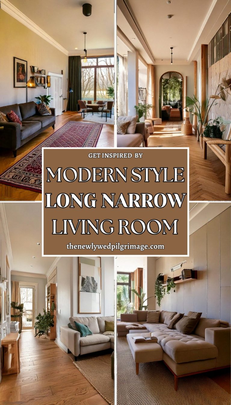 8 Modern Style Long Narrow Living Room Ideas - The Newlywed