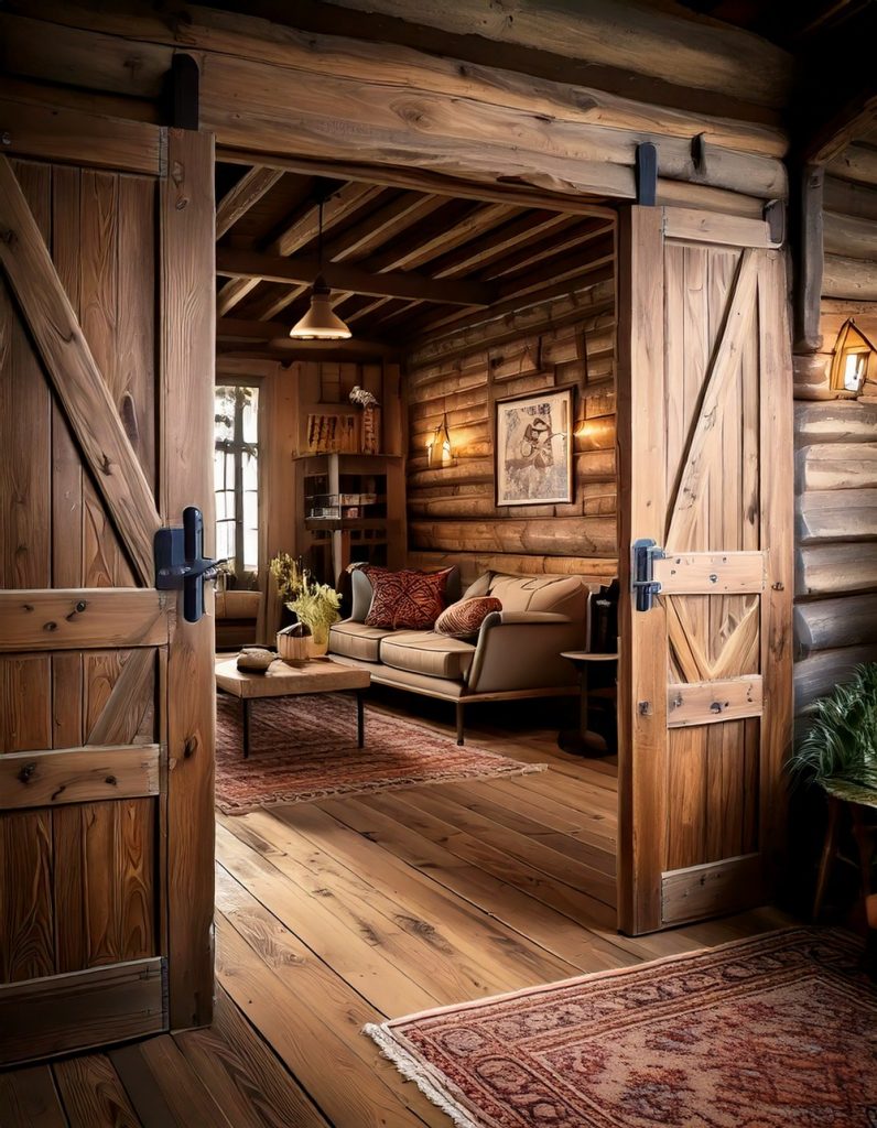 25 Rustic Farmhouse Living Room Ideas - The Newlywed