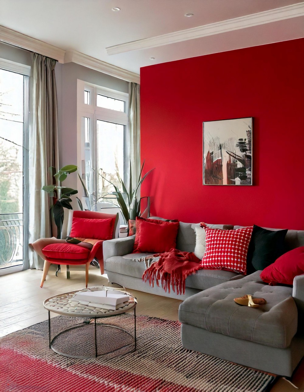 8 Super Soothing Living Room Color Combination Ideas - The Newlywed