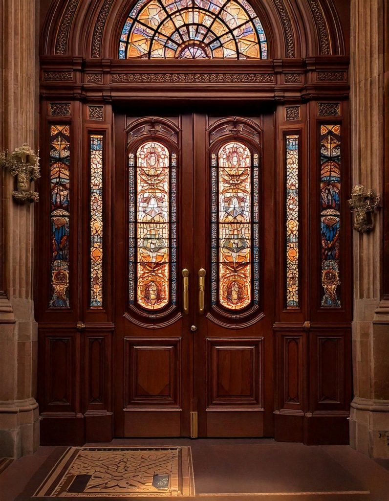 8 Stunning Rustic & Classical Wooden Door Design & Ideas - The Newlywed