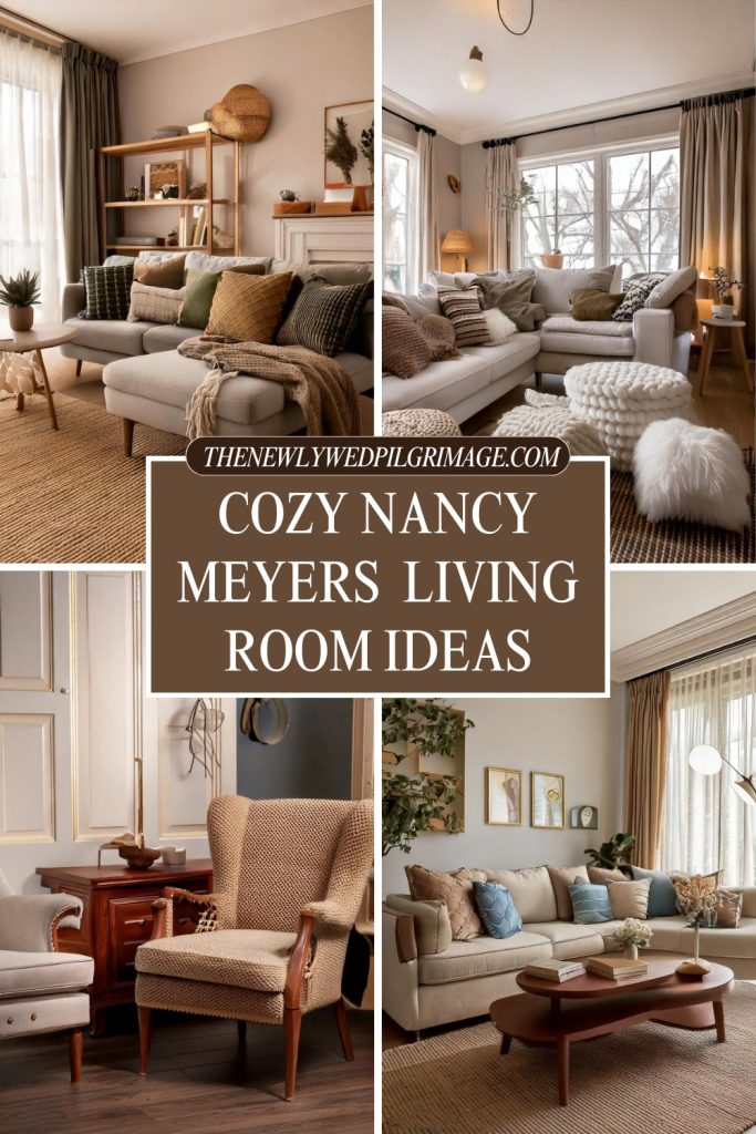 8 Soothingly Cozy Nancy Meyers Living Room Ideas - The Newlywed