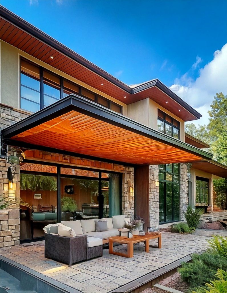 8 Patio Roof Extension & Transformation Ideas - The Newlywed
