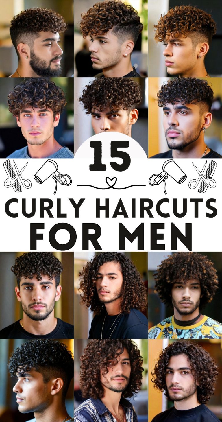 15 Super Stylized Unique Curly Haircuts For Men - The Newlywed