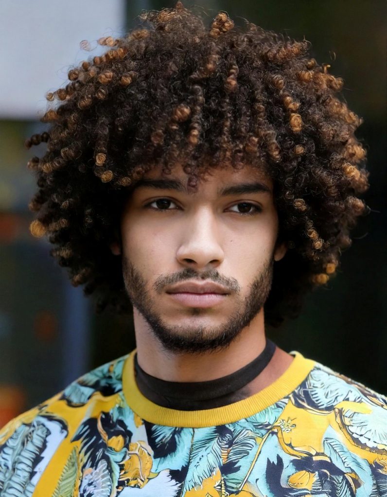 15 Super Stylized Unique Curly Haircuts For Men - The Newlywed