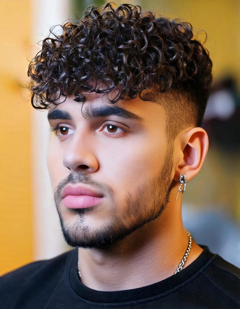 15 Super Stylized Unique Curly Haircuts For Men - The Newlywed