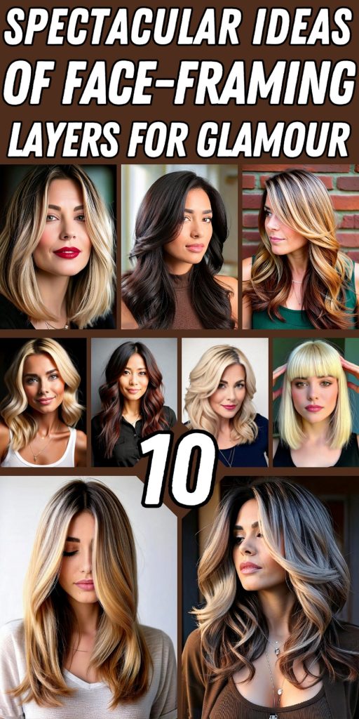 10 Unique Beautiful Face-Framing Layers For All Hair Types - The Newlywed