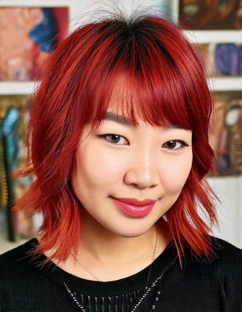 15 Bold And Beautiful Mesmerizing Short Red Hairstyles Ideas - The Newlywed