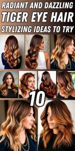 10 Radiant And Dazzling Tiger Eye Hair Ideas To Hold Onto Shine Bright ...