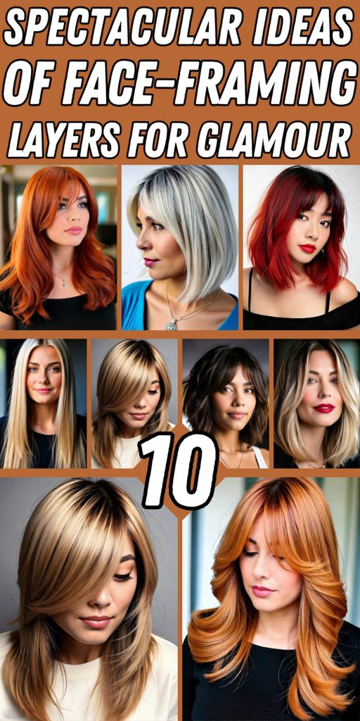 10 Best Elegant And Trendy Face-Framing Haircut Layer Ideas - The Newlywed
