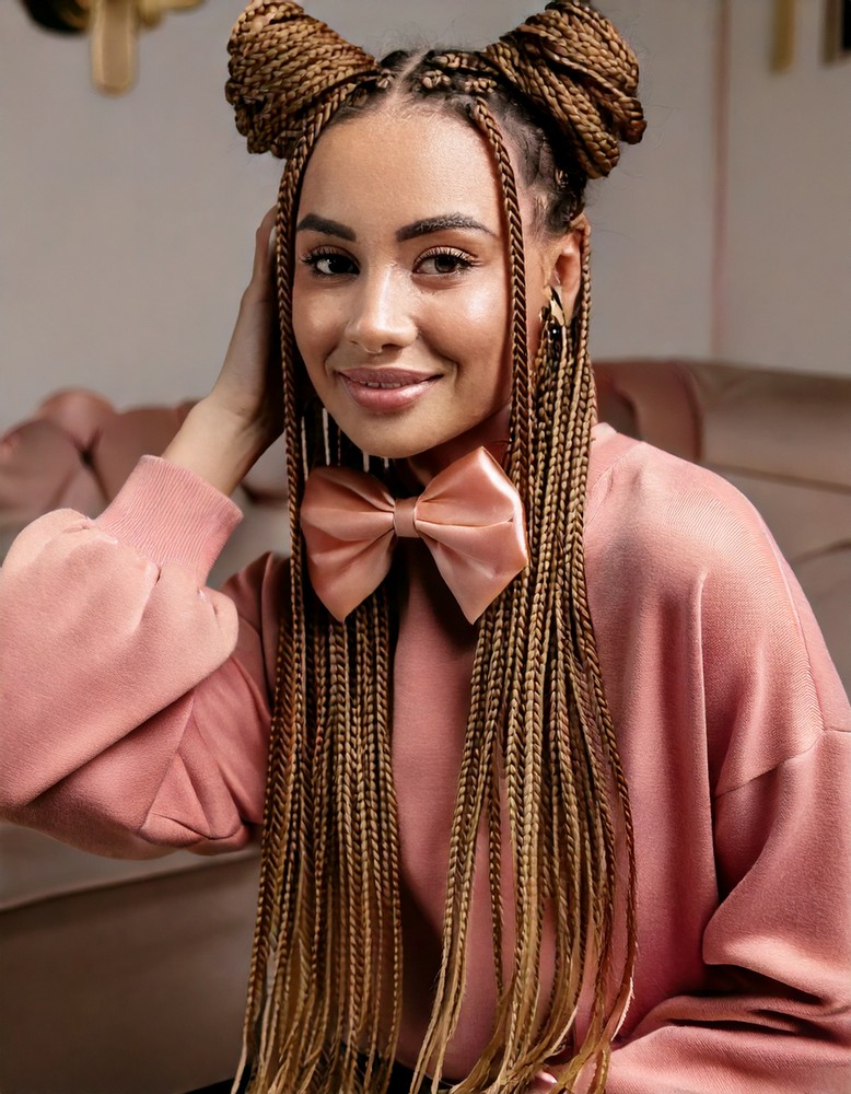 15 Bow Hairstyle Ideas With Braids And Satin - The Newlywed
