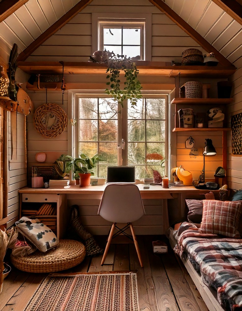 10 Gorgeous She Shed Interior Ideas You’ll Love - The Newlywed