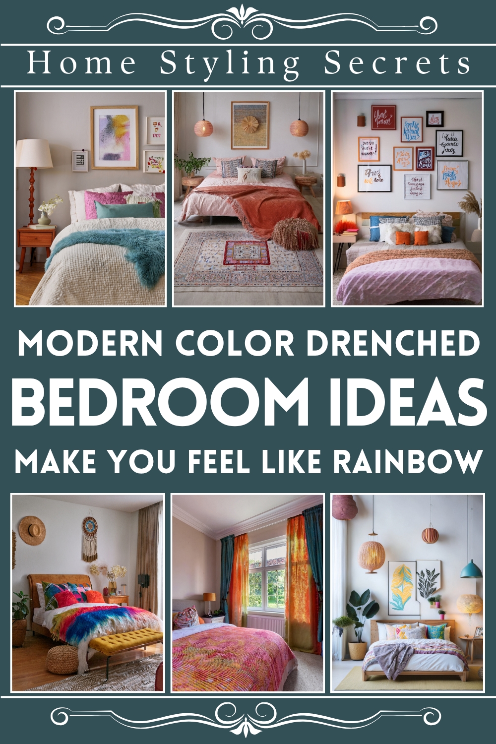 10 Color Drenched Bedroom Insipirations For Modern Spaces - The Newlywed