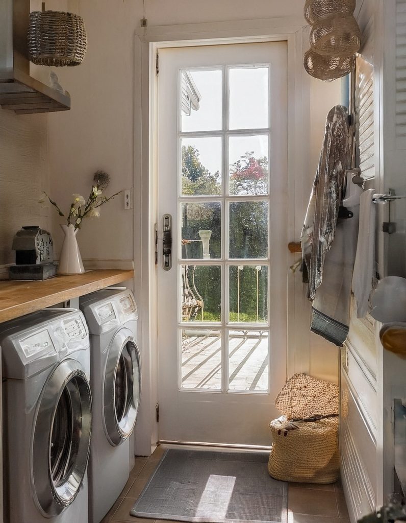 20 Space-Saving & Minimalistic Utility Room Inspirations - The Newlywed