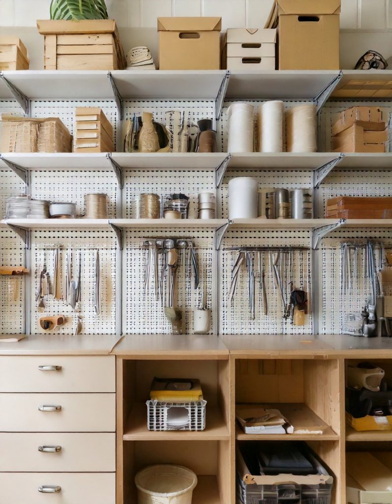 20 Workshop Design Ideas For Maximum Space & Functionality - The Newlywed