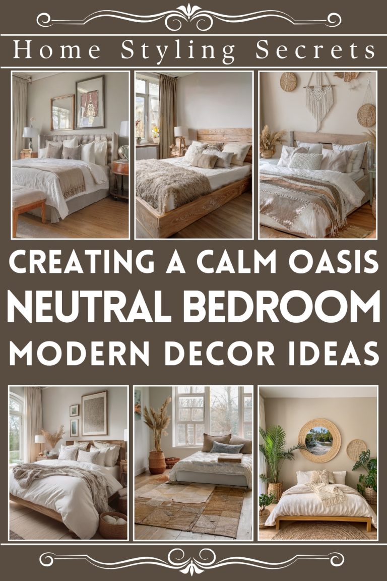 10 Neutral Bedroom Decor Ideas For Calm Oasis - The Newlywed
