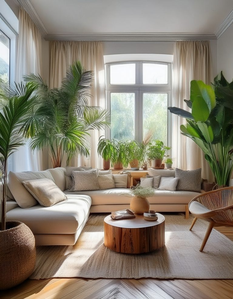 10 Earthy Boho Living Room Ideas For Cozy Oasis - The Newlywed