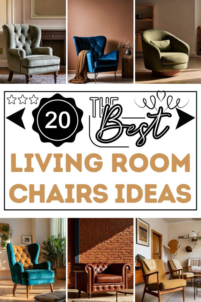 20 Living Room Chairs Ideas For Cozy Yet Stylish Spaces - The Newlywed