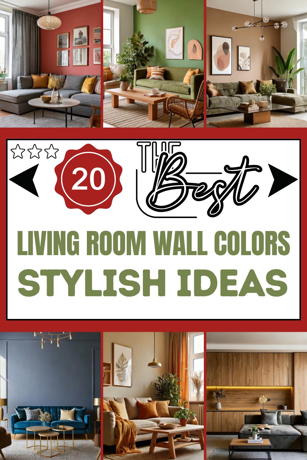 20 Living Room Wall Colors Stylish Ideas For Chic Ambiance - The Newlywed